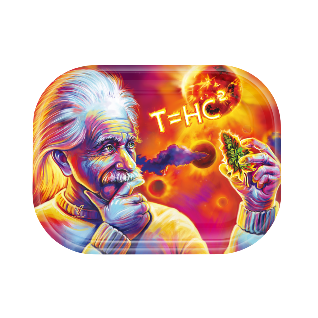 T=HC2 Einstein Solar Diesel Metal Rollin' Tray - Vsyndicate Wholesale